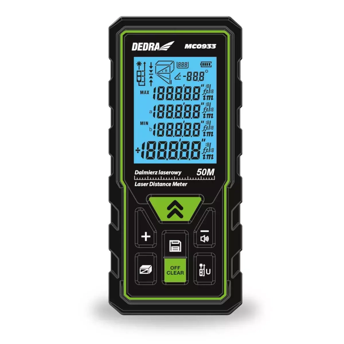 DALMIERZ LASEROWY 50M DEDRA MC0933, DALMIERZ LASEROWY DO DOMU DALMIERZ ...