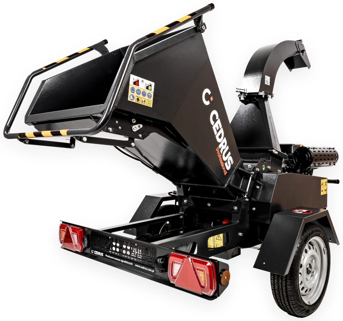 CEDRUS R13 COMBINED REBAK SHredder for communal branches with ...