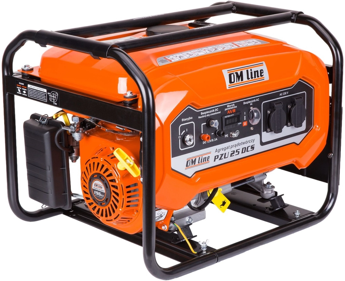 OLEO MAC OM LINE PZU 25 DCS AC GENERATOR 230V with AVR 2,2 KW- OFFICIAL ...