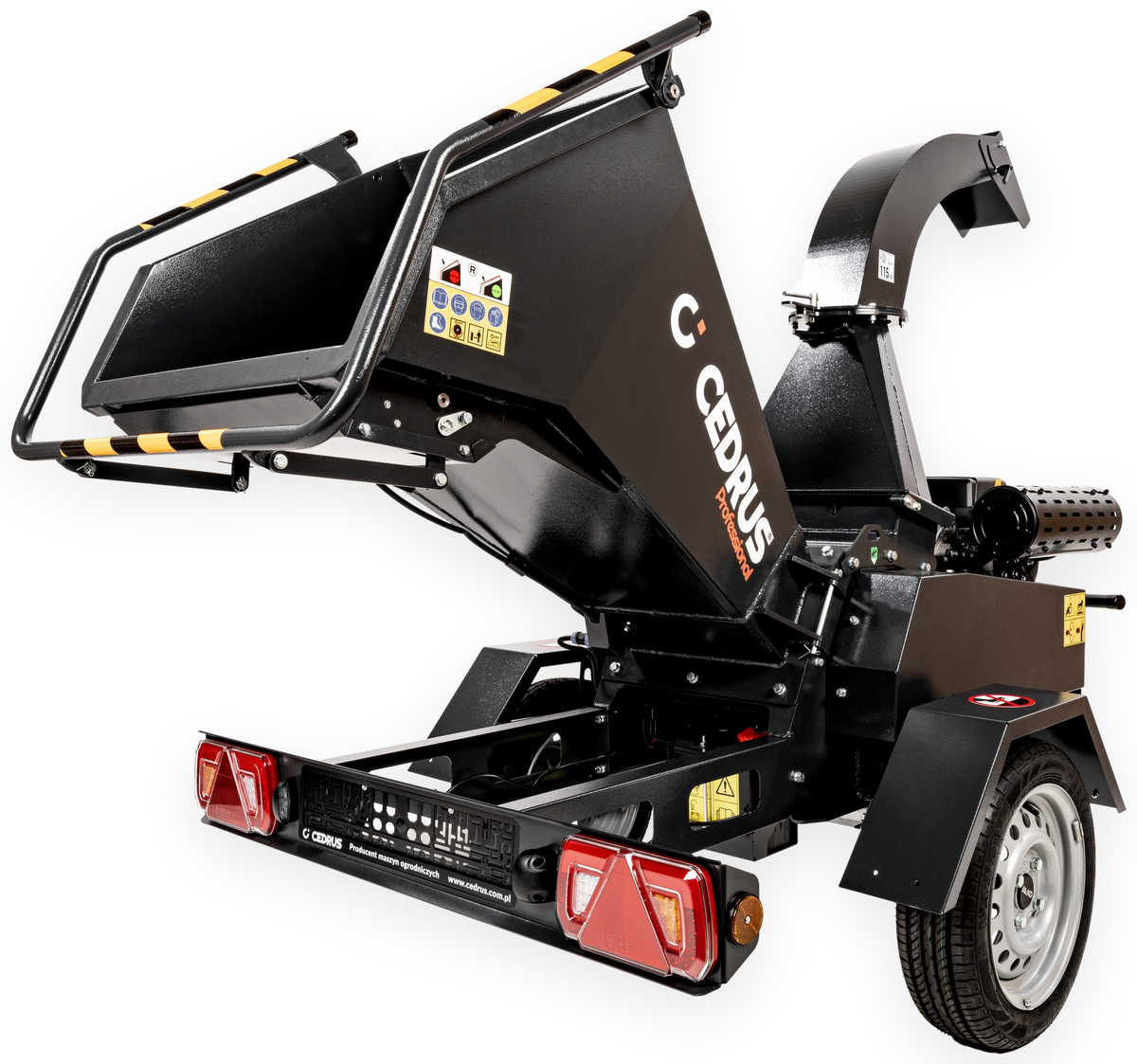 CEDRUS R13 COMBINED REBAK SHredder for communal branches with ...