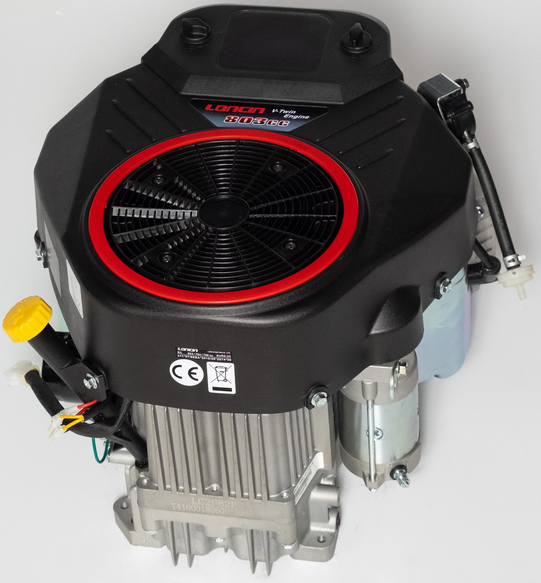 LONCIN LC2P82F engine for tractor V-TWIN LONCIN 2P82 V2 GASOLINE engine ...